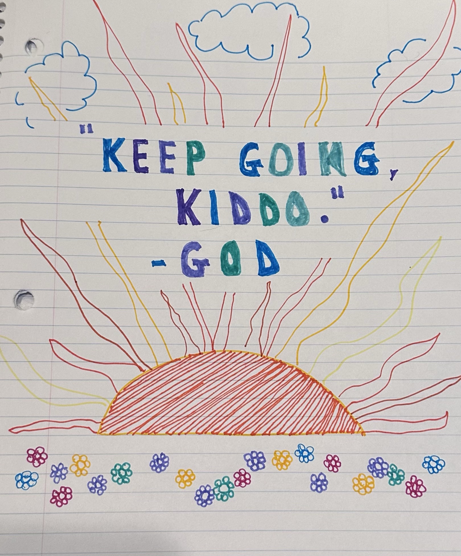 Keep Going Kiddo – Words by Jana Greene